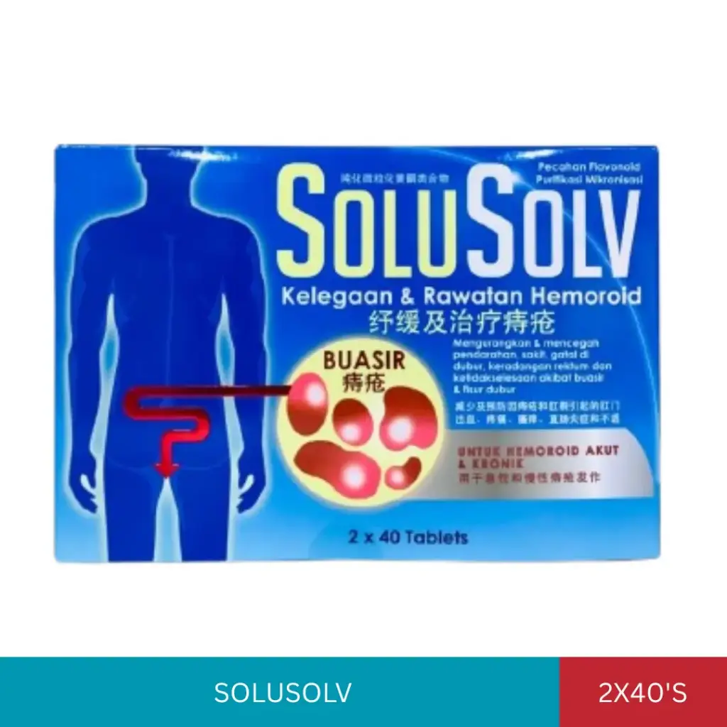 SoluSolv Supplement | Kidney & Urinary Tract Health Support Malaysia